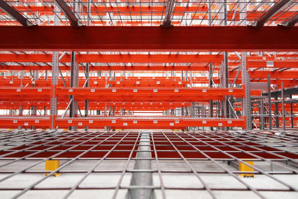 Wire Mesh Decking - Allied Storage