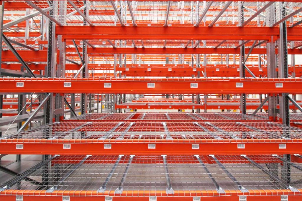 Wire Mesh Decking - Allied Storage